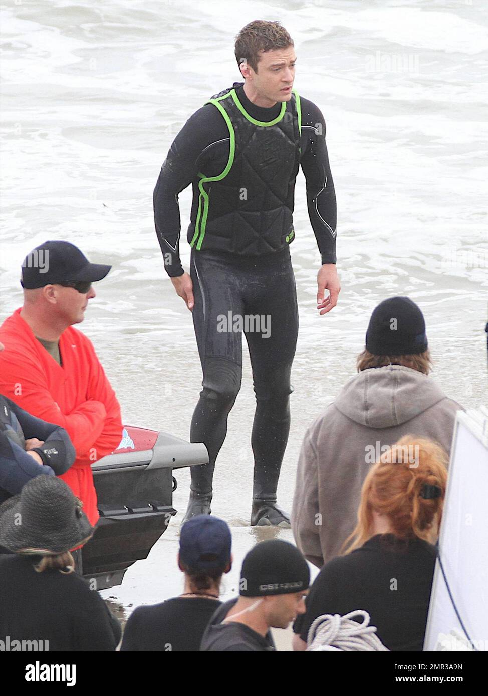 Justin Timberlake and Mila Kunis film scenes and take small breaks in ...