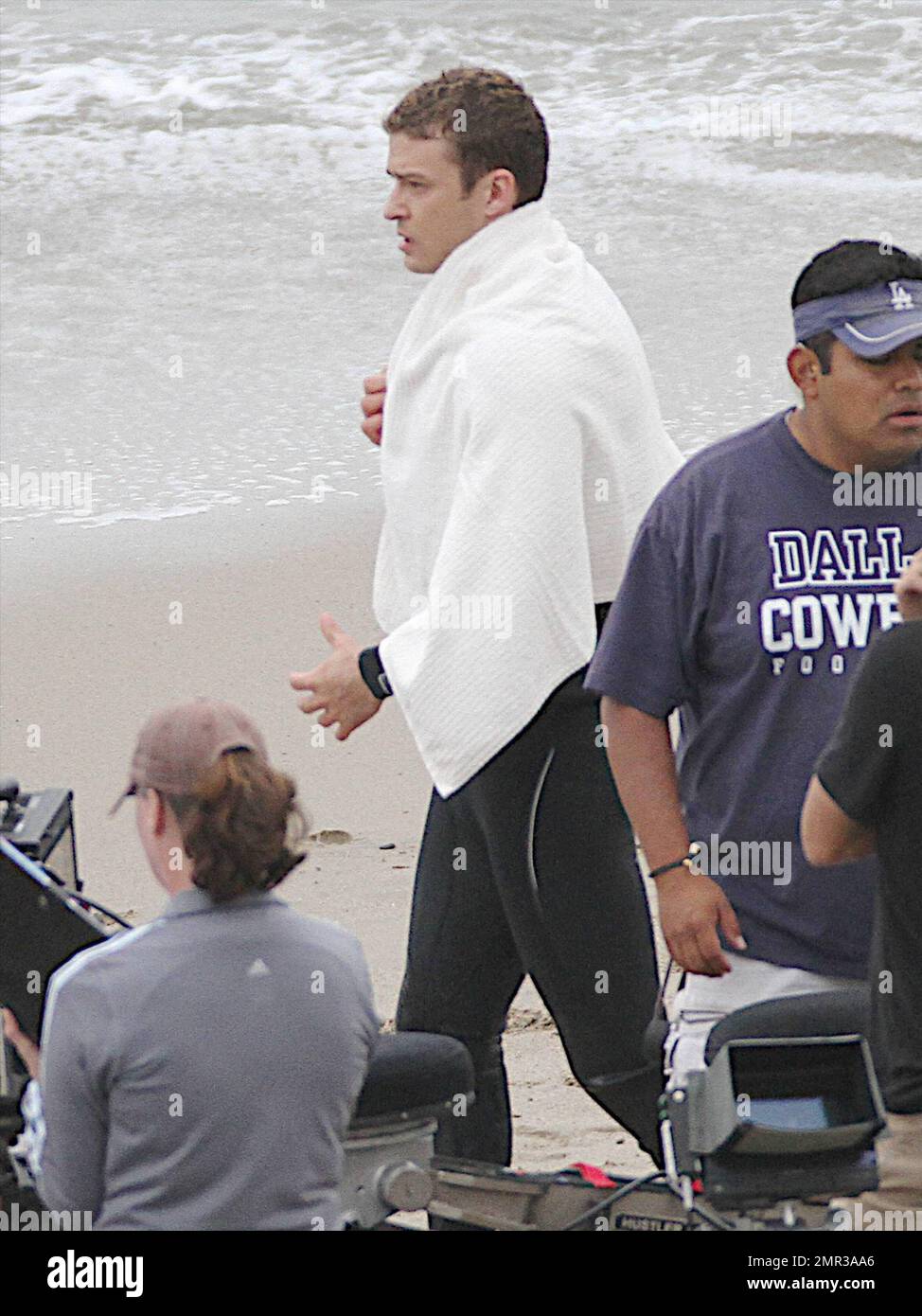 Justin Timberlake and Mila Kunis film scenes and take small breaks in ...