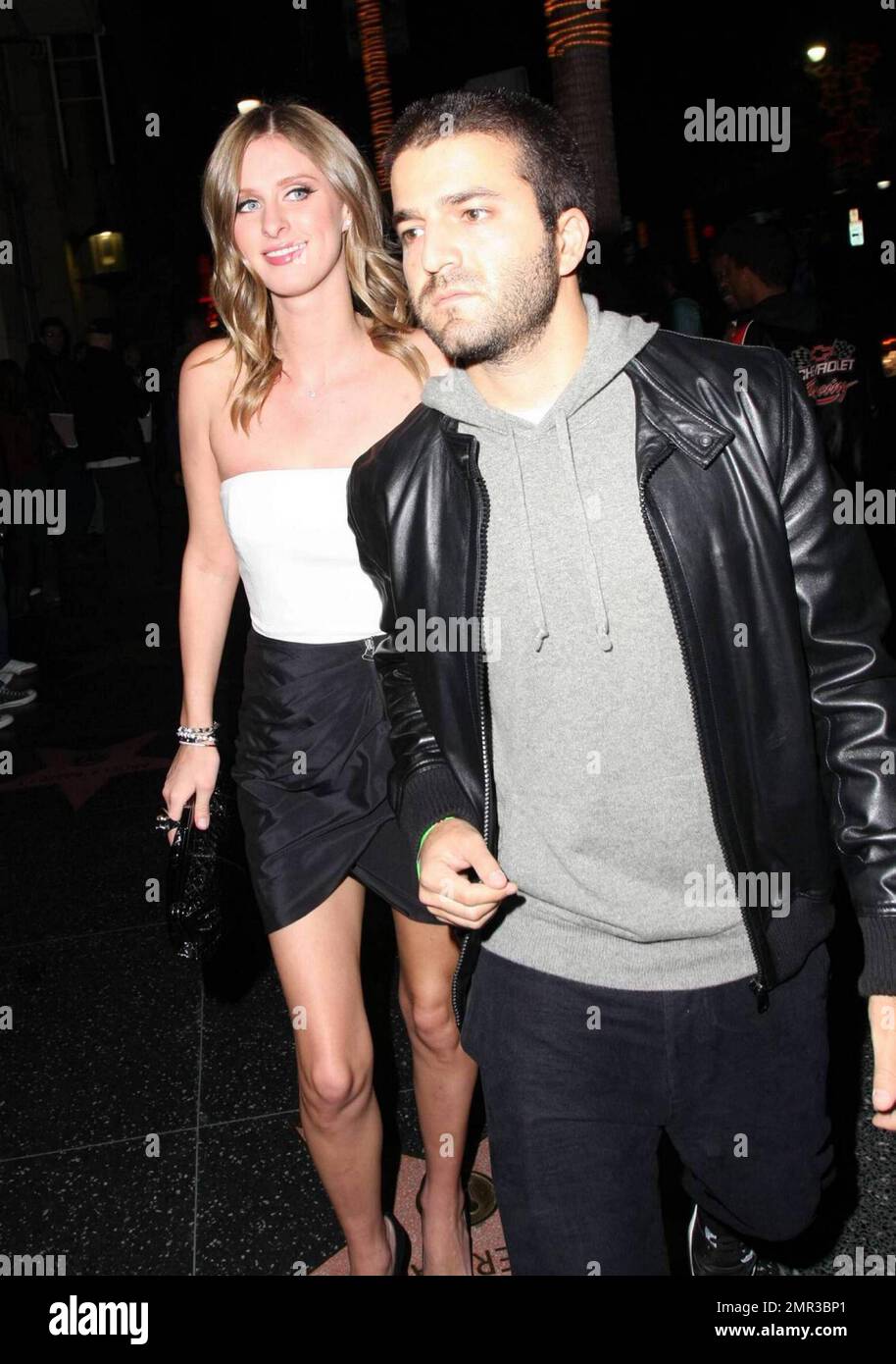 Nicky Hilton and David Katzenberg at the first annual Friends Without a ...