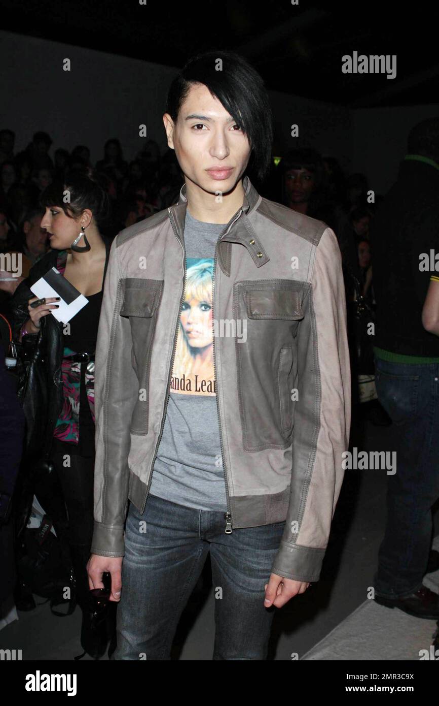 Nat Weller at the Bora Aksu show during 2011 Fall Winter London Fashion ...