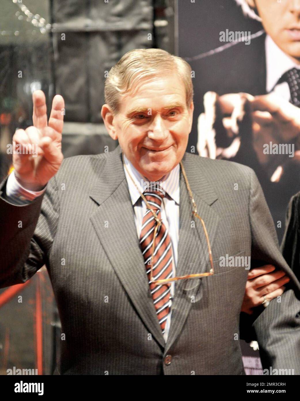 Bob Zelnick attends the New York premiere of "Frost/Nixon." New York ...