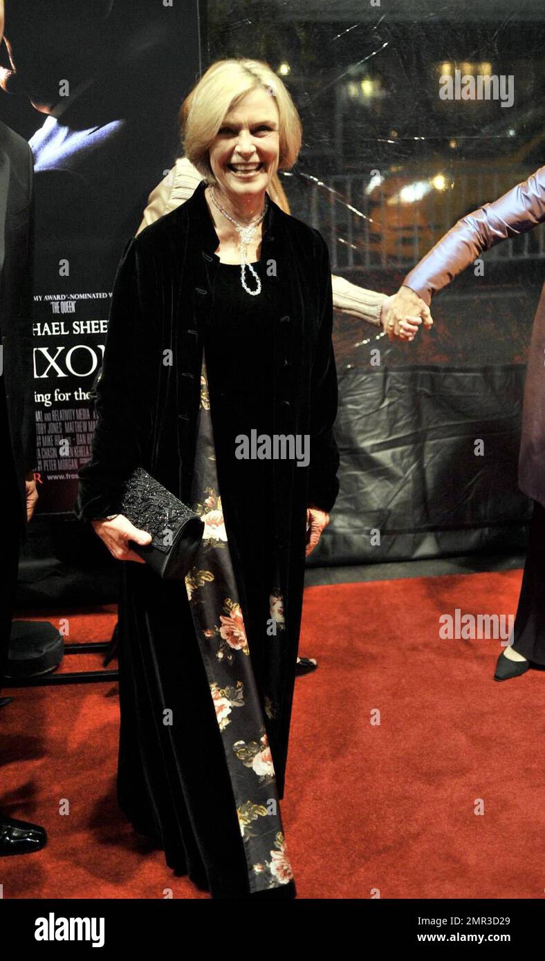 Patty McCormack attends the New York premiere of "Frost/Nixon." New ...