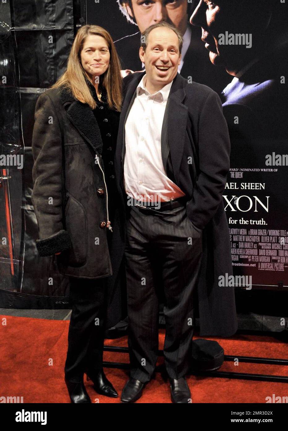 Composer Hans Zimmer and wife Suzanne attend the New York premiere of ...