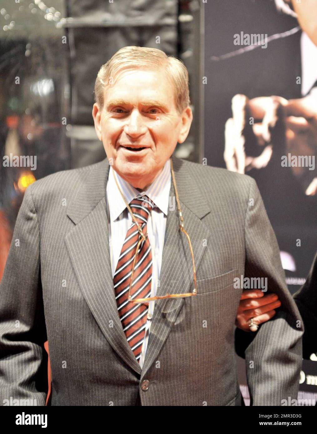 Bob Zelnick attends the New York premiere of "Frost/Nixon." New York ...