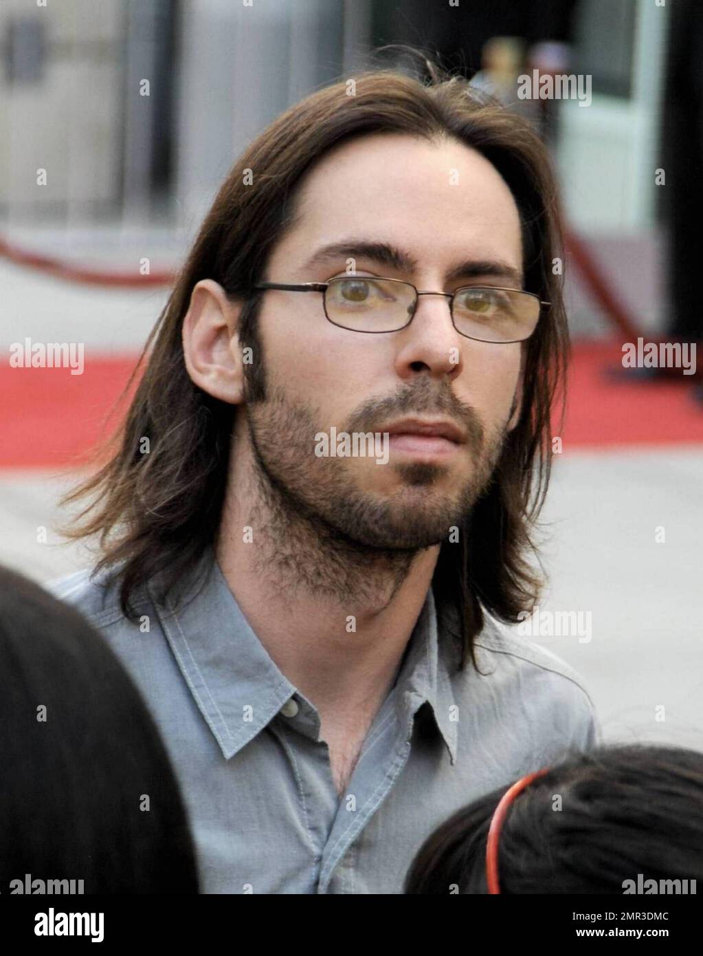 Martin Starr at the Funny People premiere at the Arclight Theater in ...