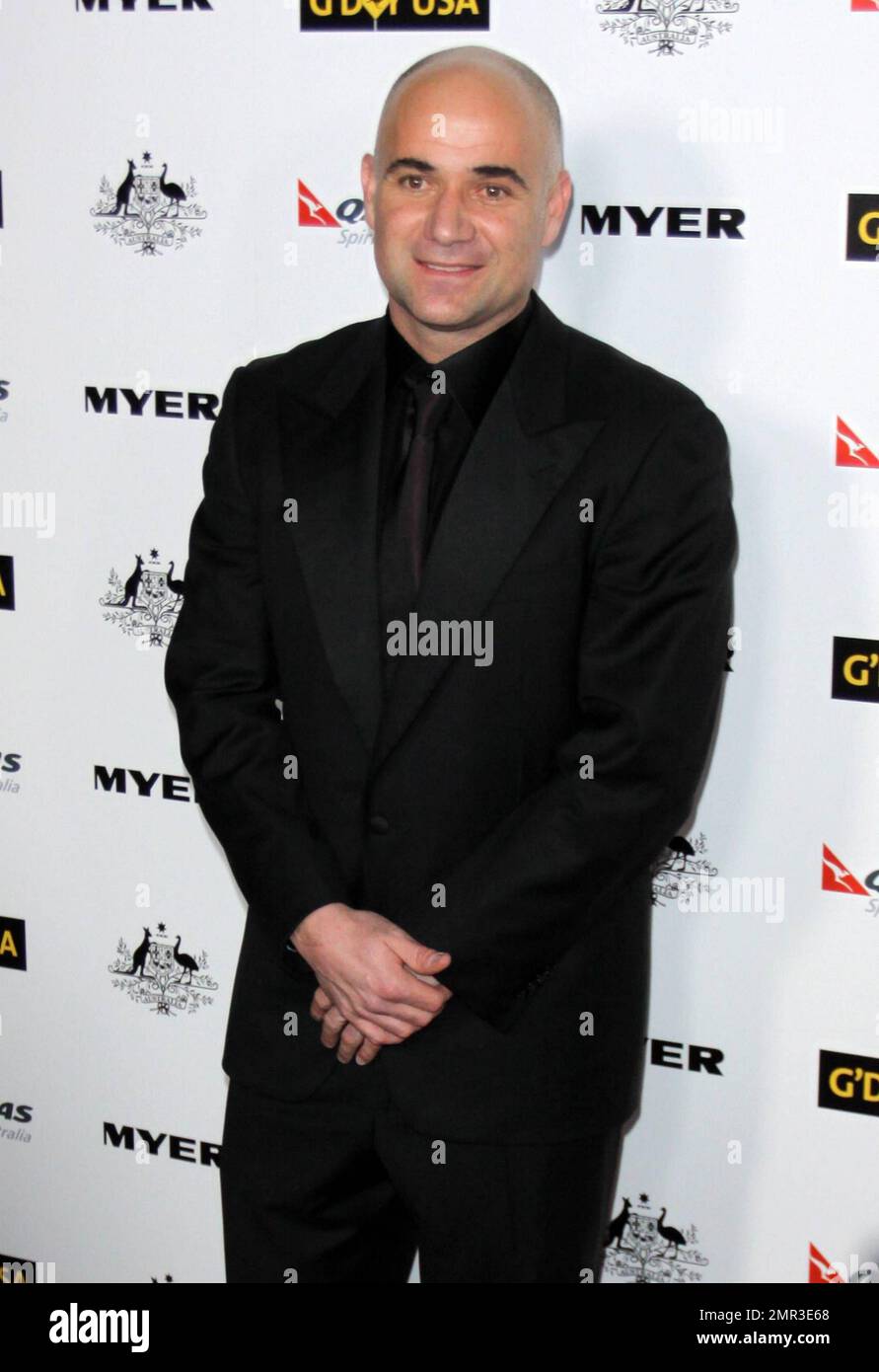 Andre agassi poses hi-res stock photography and images - Alamy