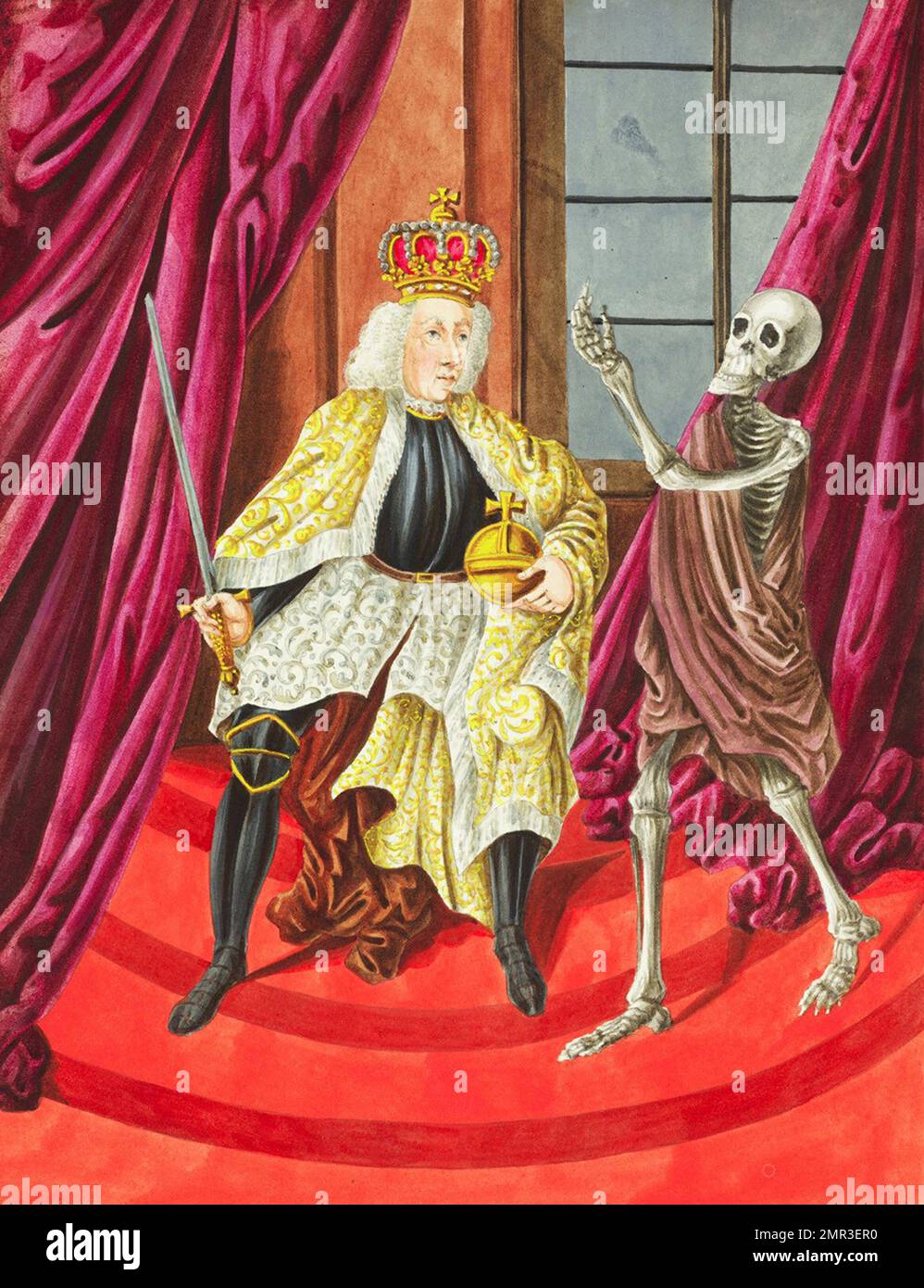 Der Tod kommt zum Kaiser, Totentanz, dance of death, Todten-Tantz nach ...