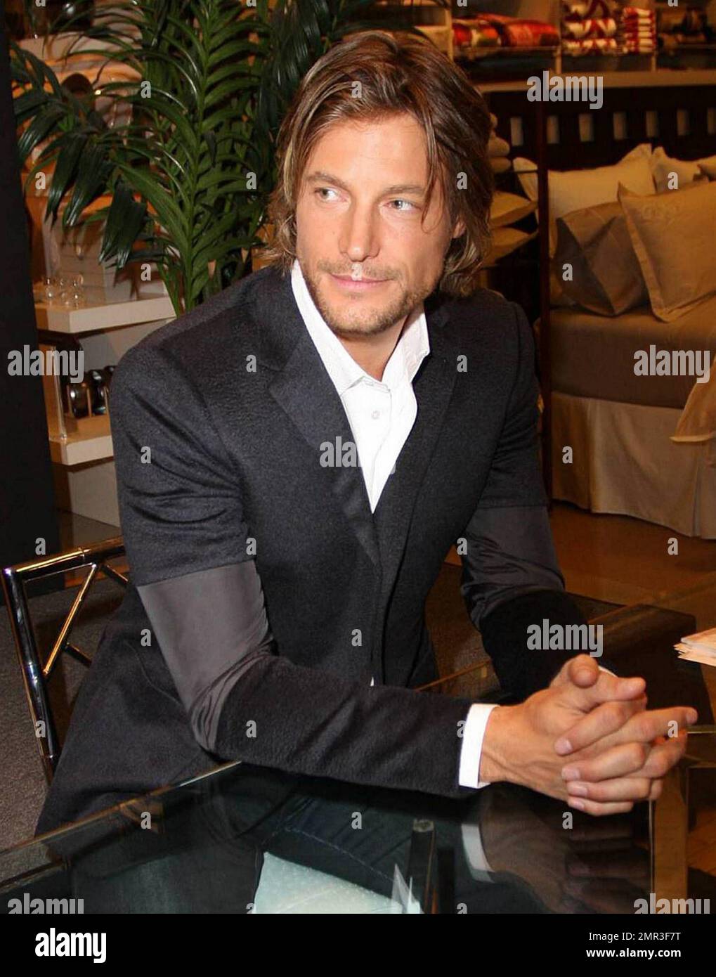 Gabriel Aubry, Montreal-born model and spokesperson for the home ...
