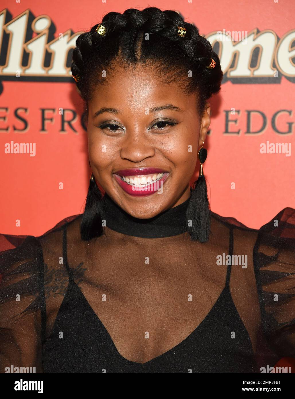 Actress Dominique Fishback attends the world premiere of "Rolling Stone ...