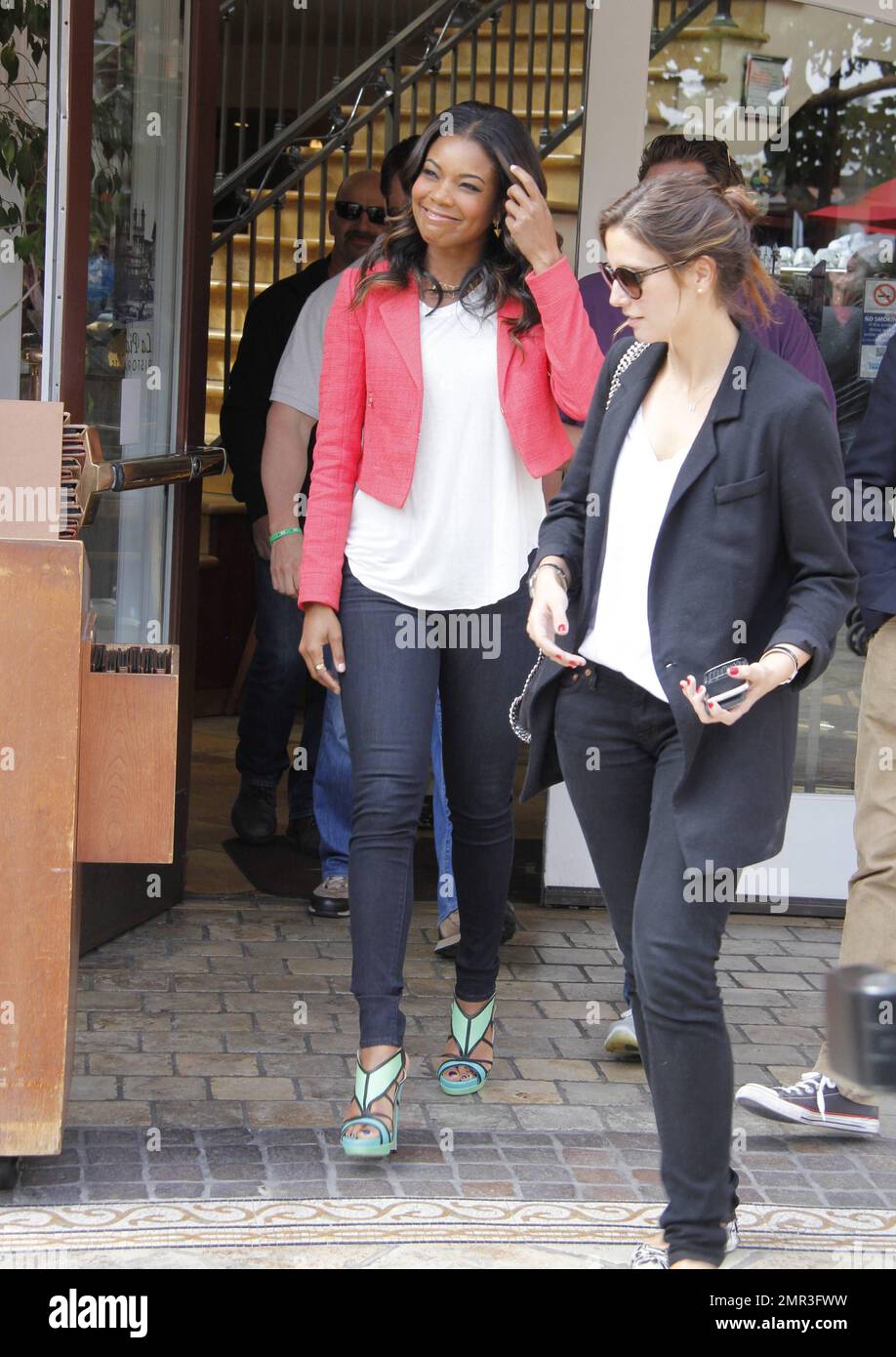 Gabrielle Union makes an appearance at the Grove shopping center for an ...