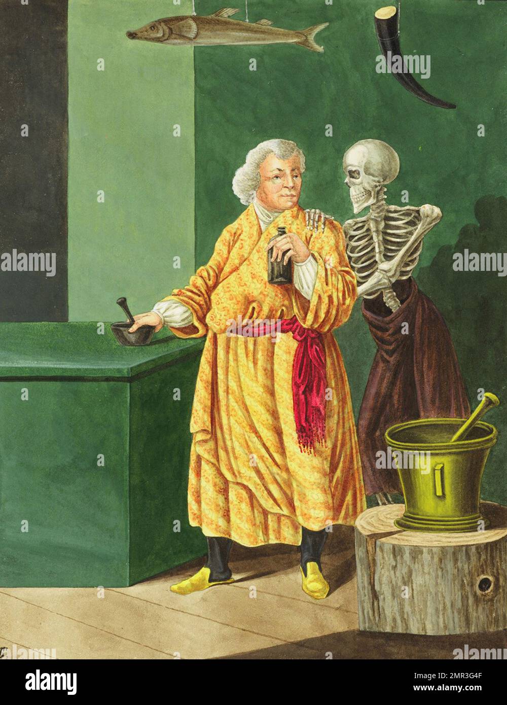 Der Tod kommt zum Apotheker, Totentanz, dance of death, Todten-Tantz ...