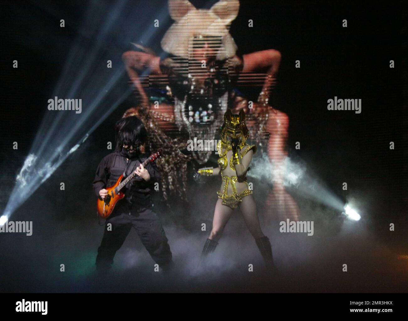 EXCLUSIVE!! Lady Gaga performs the first of two New Years Eve shows at ...