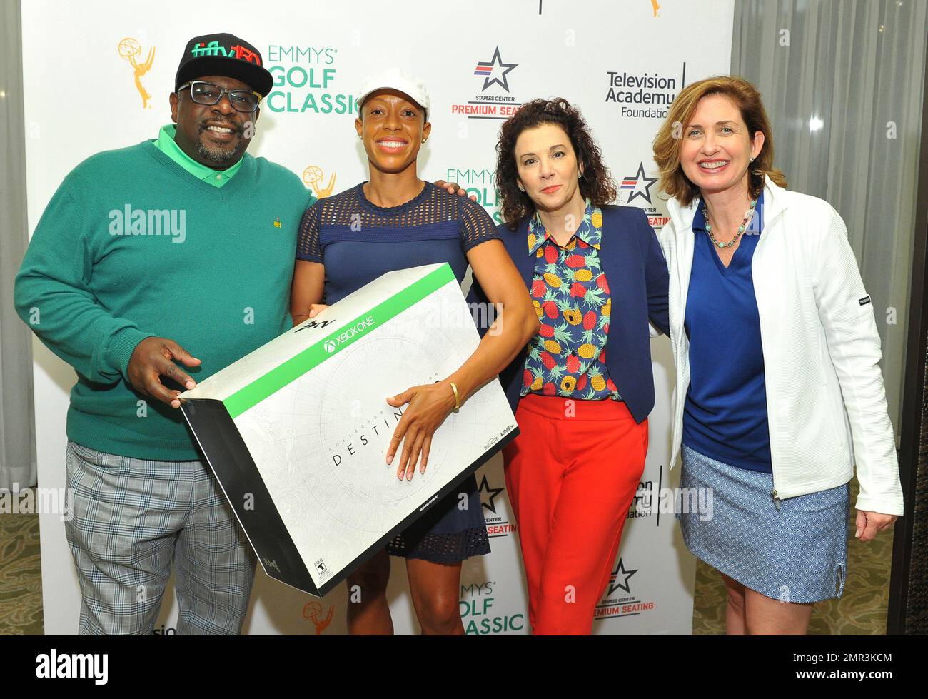 Longest Drive Hole #16 Women's winner, Andia Winslow, second from left ...