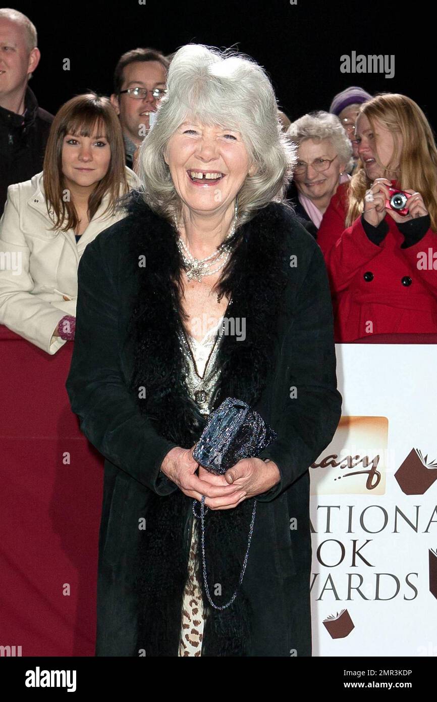 Jilly Cooper attends the Galaxy National Book Awards 2010 at the BBC ...