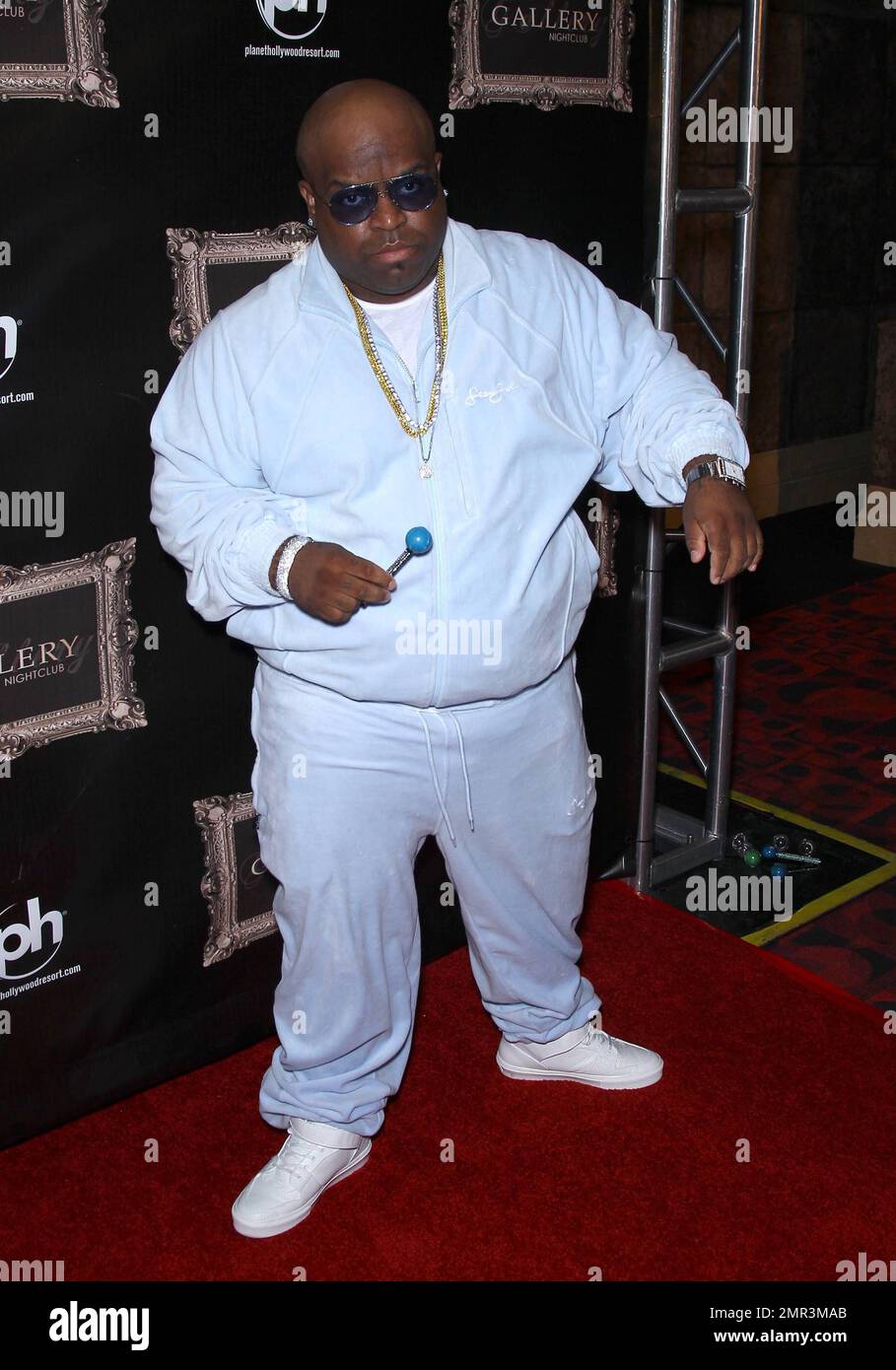 Cee Lo Green poses for photographers at the grand opening weekend of ...