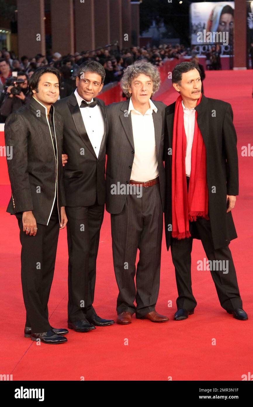 The cast at the red carpet premiere for Gangor at the 5th Annual Rome ...