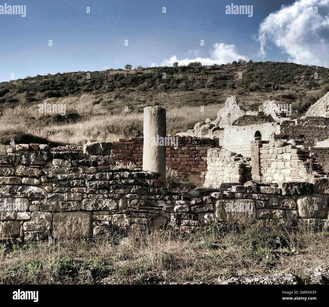 The Ruins of the Greek city of Velia or Elea (Italy,Cilento,Ascea ...
