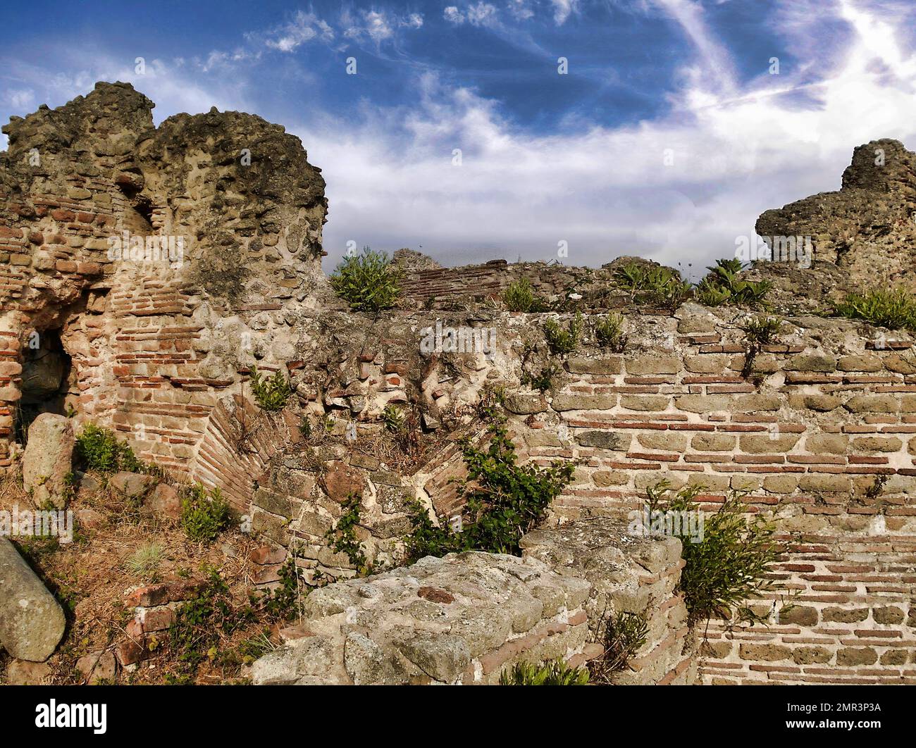 The Ruins of the Greek city of Velia or Elea (Italy,Cilento,Ascea ...