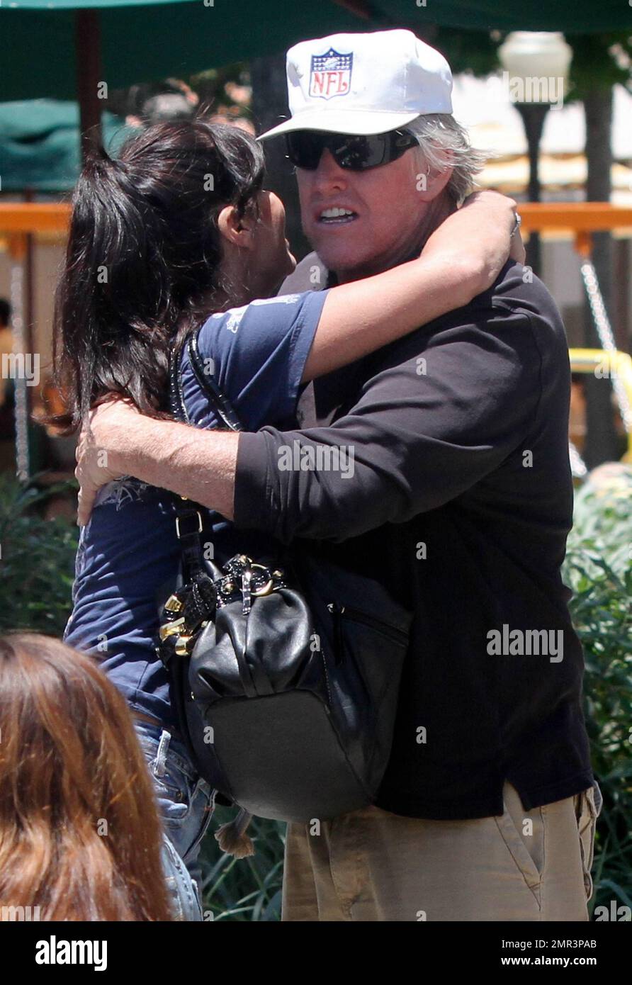 Actor Gary Busey was seen spending a day out with his family at the ...