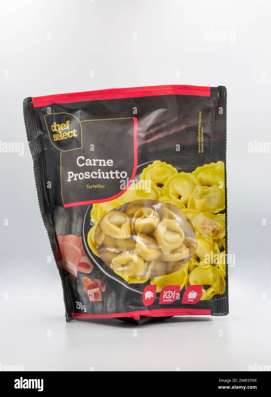 Larnaca, Cyprus - August 05, 2021: Studio shoot of Carne Prosciutto ...