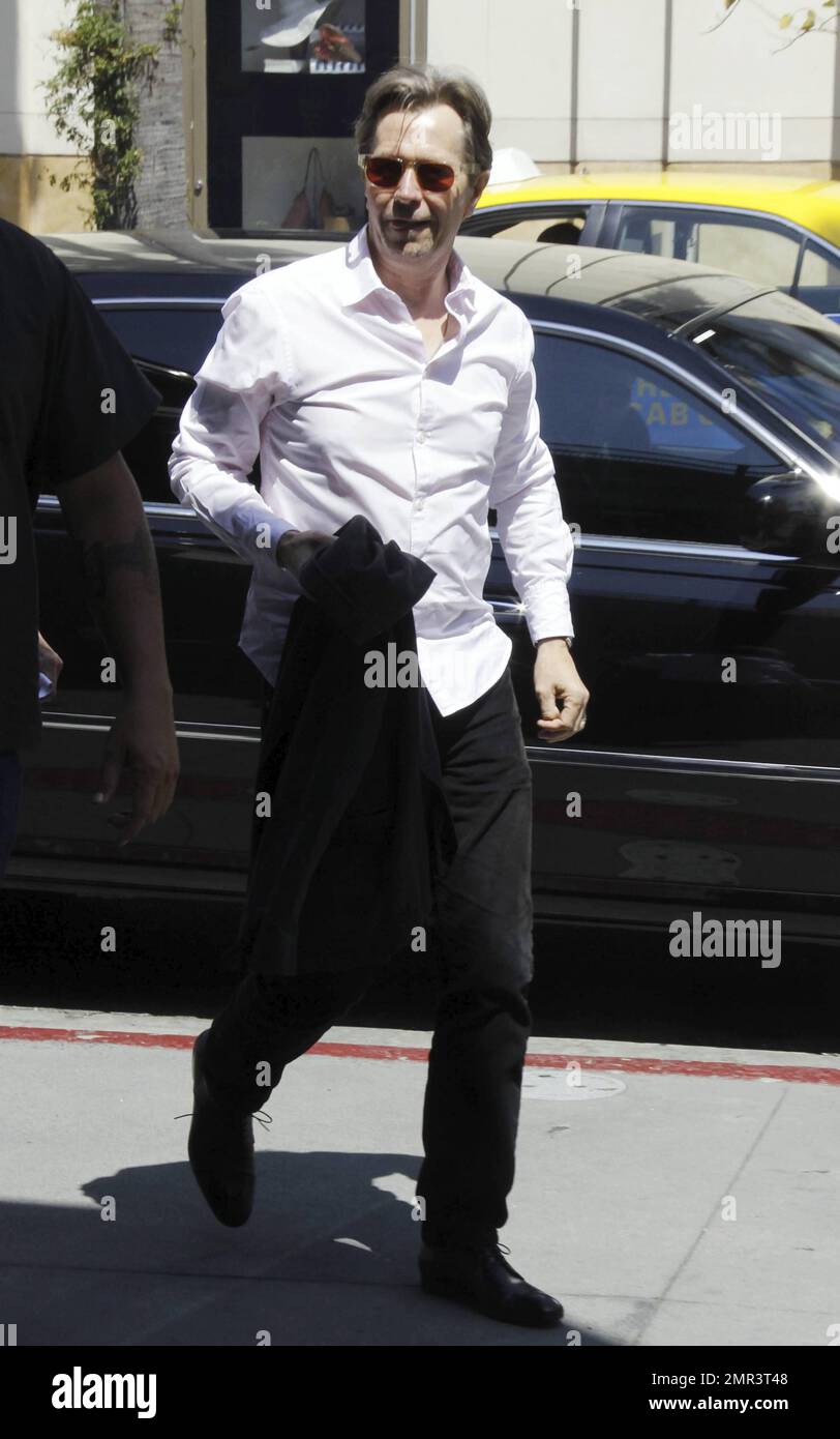 Actor Gary Oldman arrives at The Grove shopping center for an ...