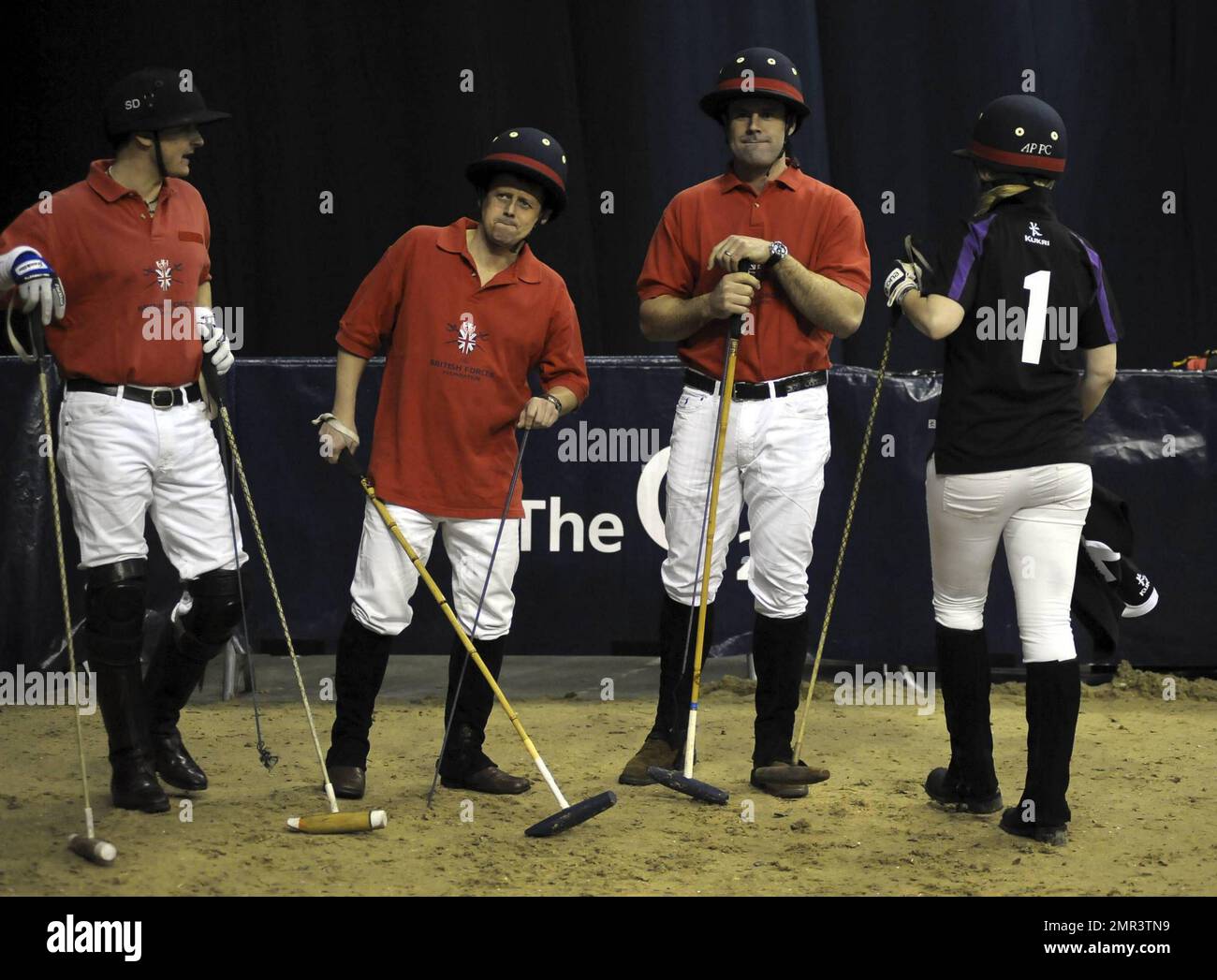 Liz McClarnon and Charlotte Christodoulou compete against Kenny Logan ...