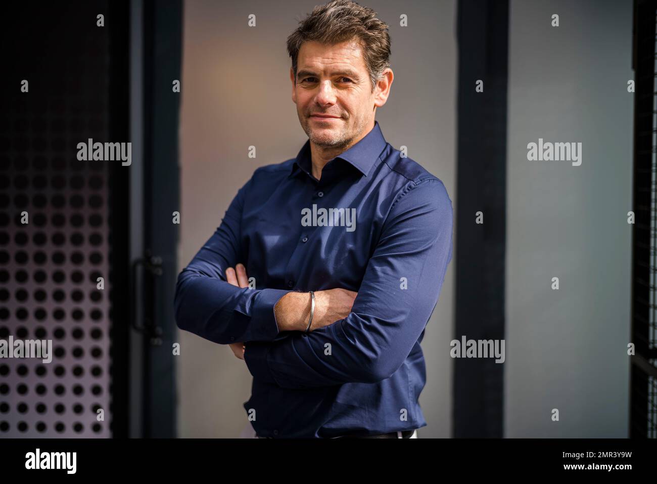 Director Daryl Goodrich poses for portraits for the film 'Ferrari: Race ...