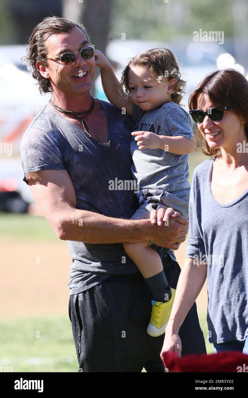 WORLDWIDE - Gavin Rossdale brings the kids to watch Zuma's football ...