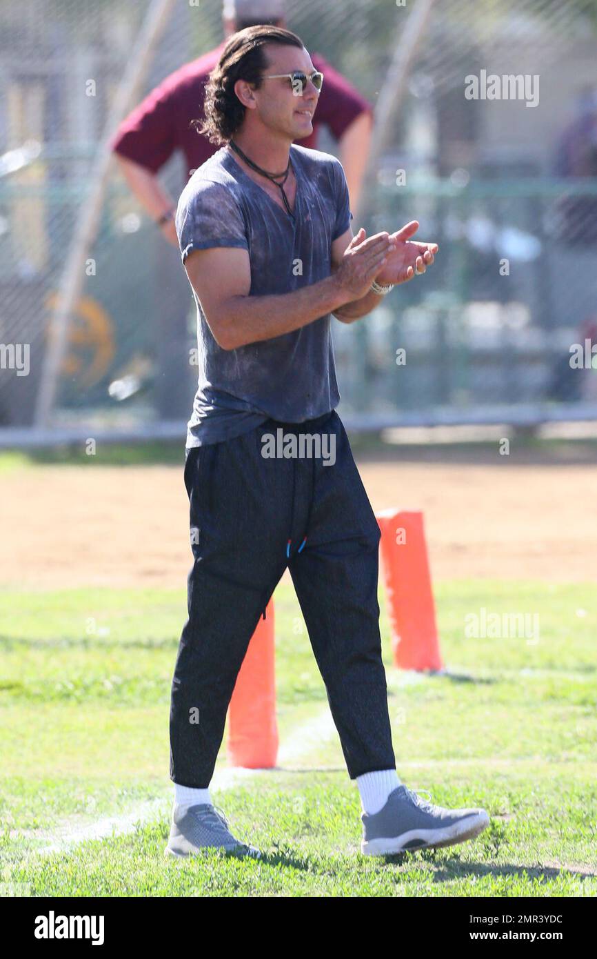 WORLDWIDE - Gavin Rossdale brings the kids to watch Zuma's football ...