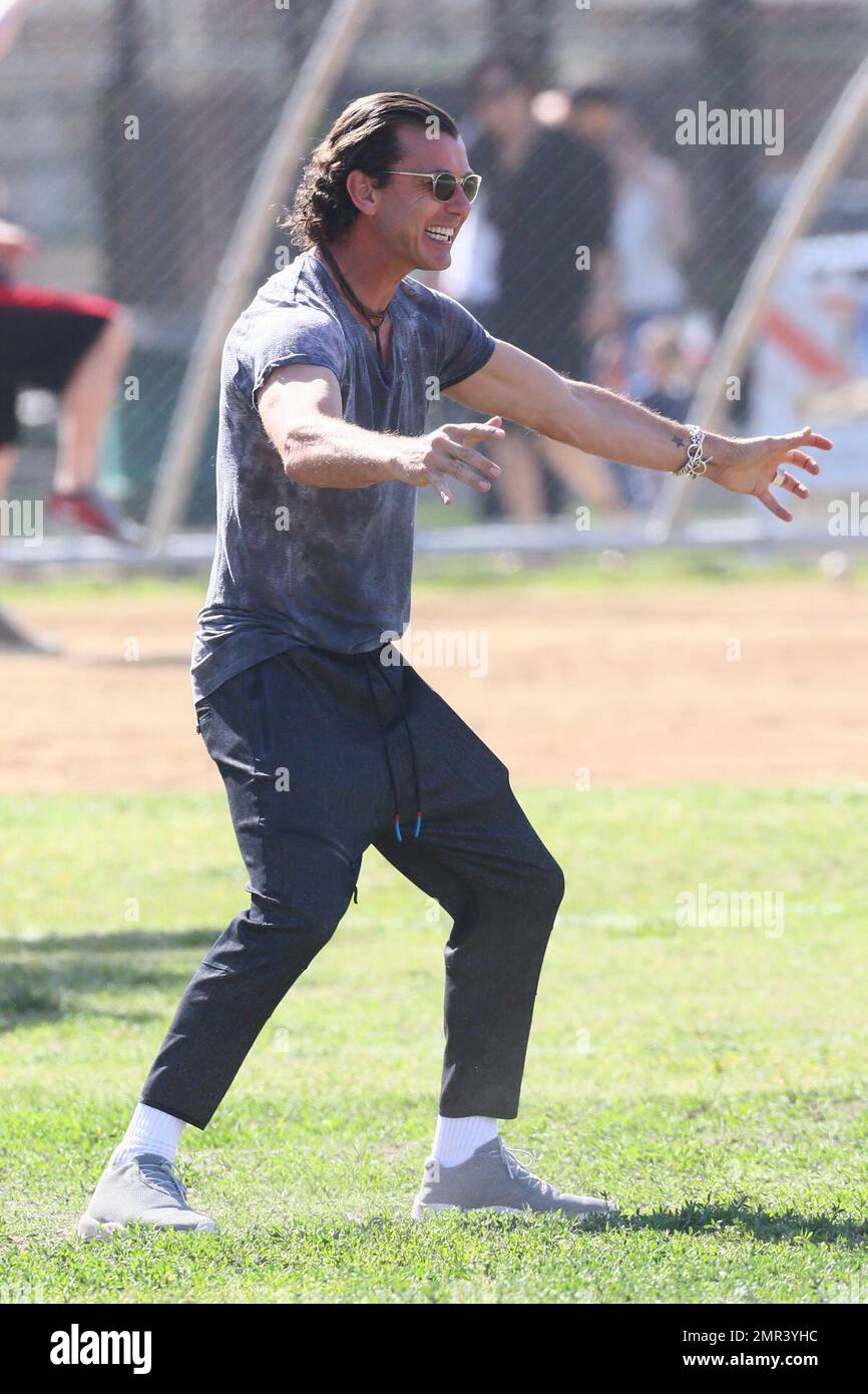 WORLDWIDE - Gavin Rossdale brings the kids to watch Zuma's football ...