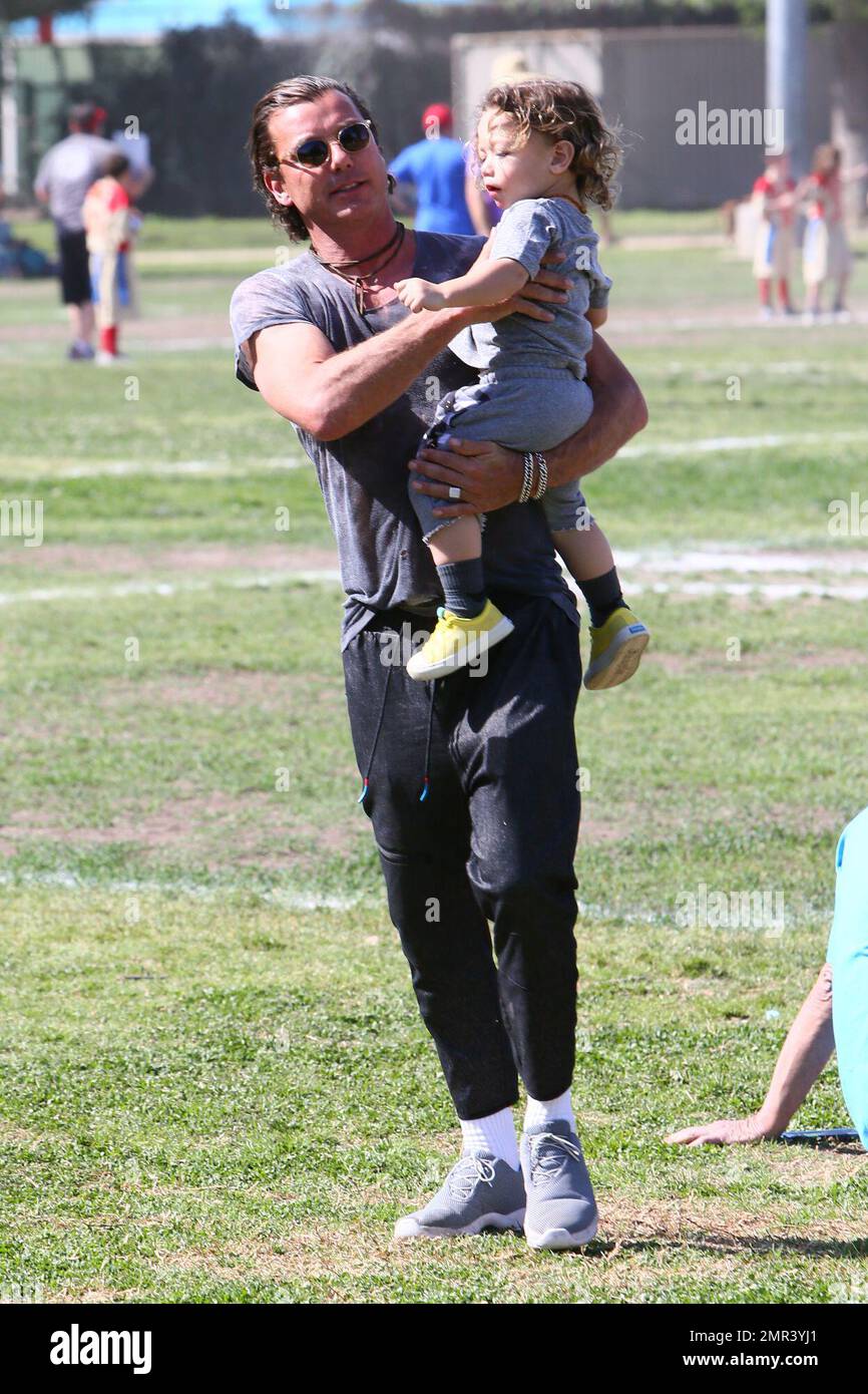 WORLDWIDE - Gavin Rossdale brings the kids to watch Zuma's football ...