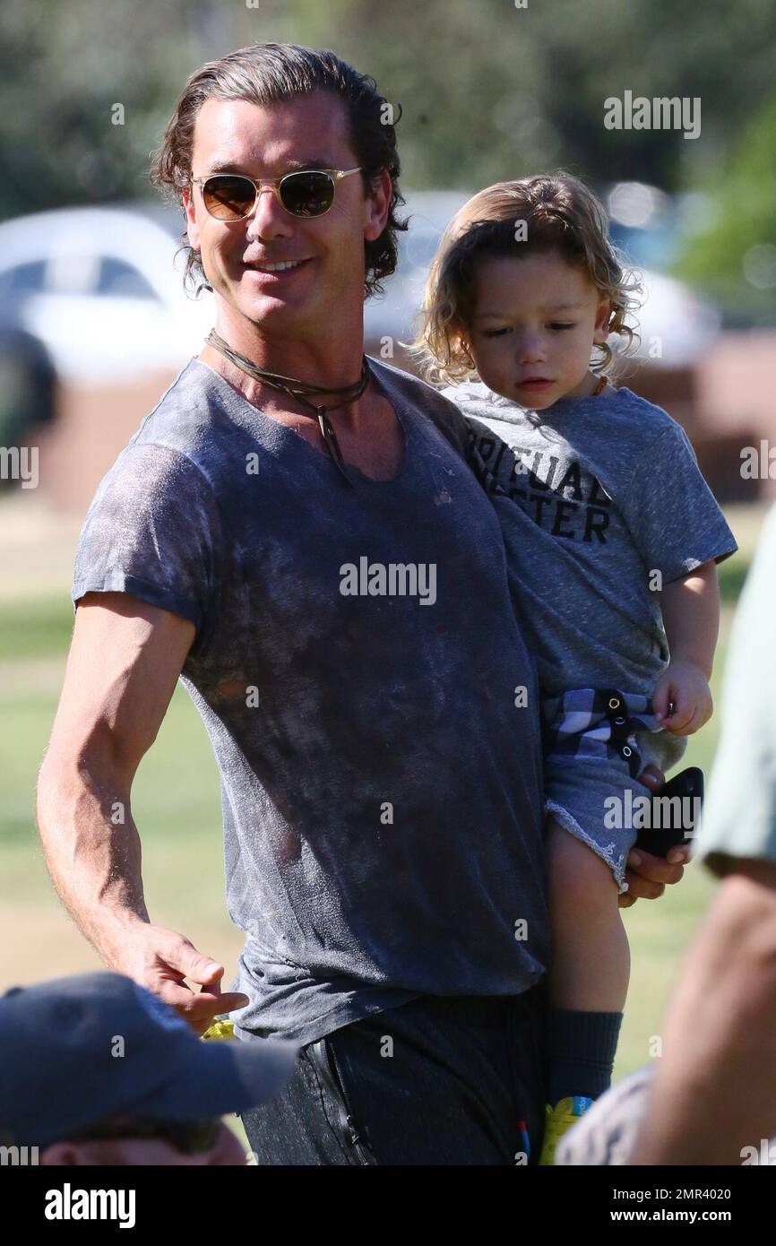 WORLDWIDE - Gavin Rossdale brings the kids to watch Zuma's football ...