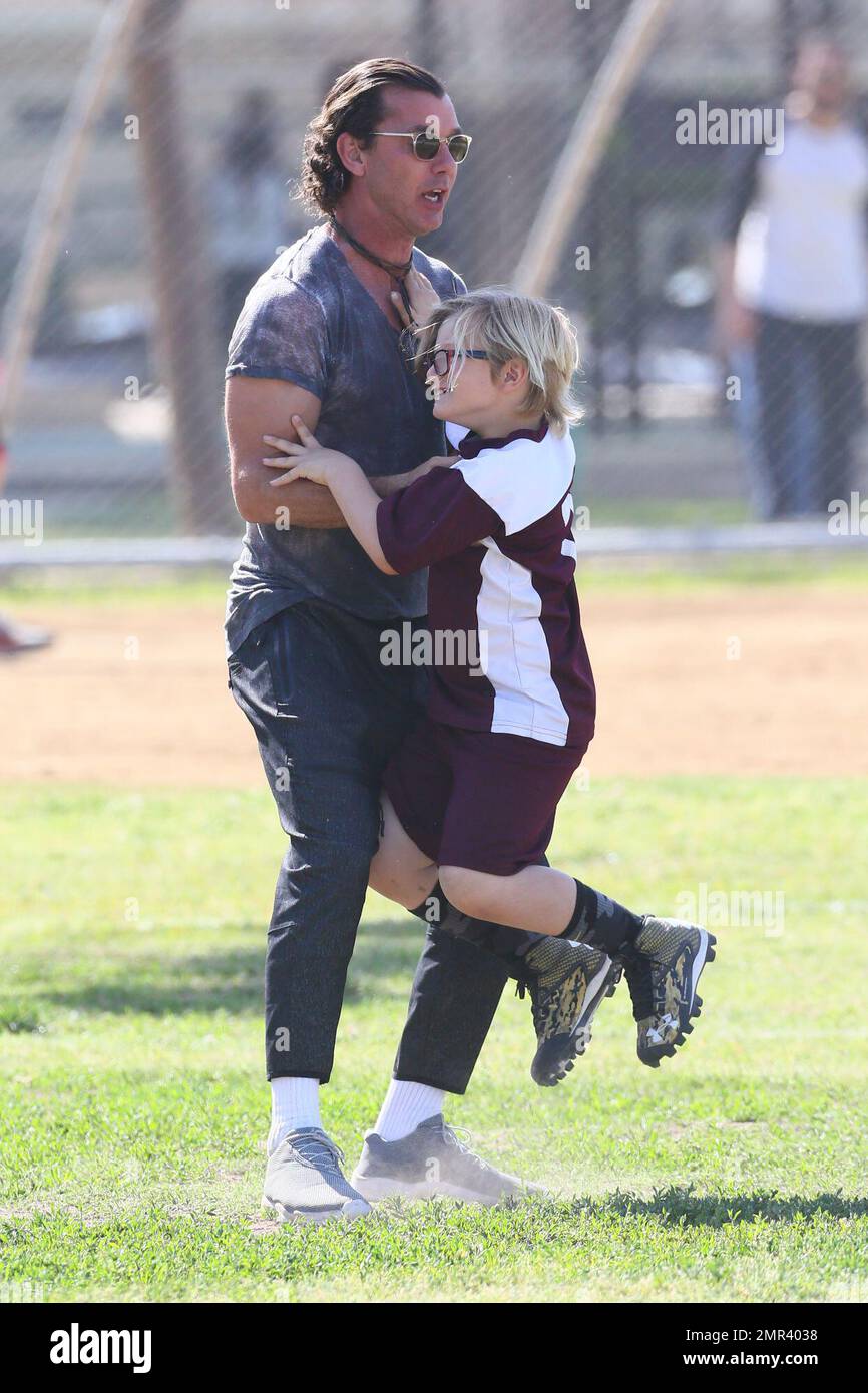 WORLDWIDE - Gavin Rossdale brings the kids to watch Zuma's football ...
