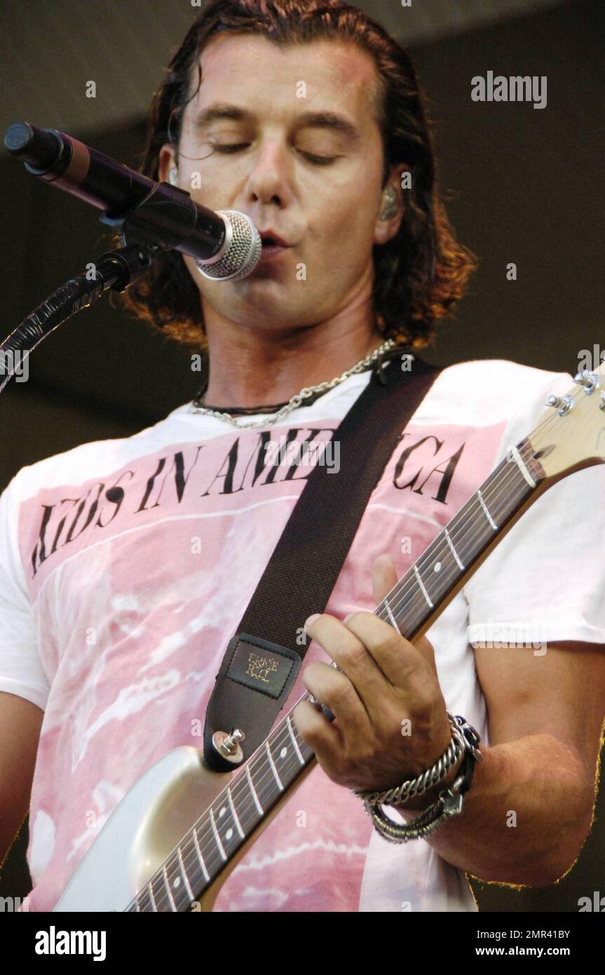 Musician Gavin Rossdale performs live at Petrillo Music Shell during ...