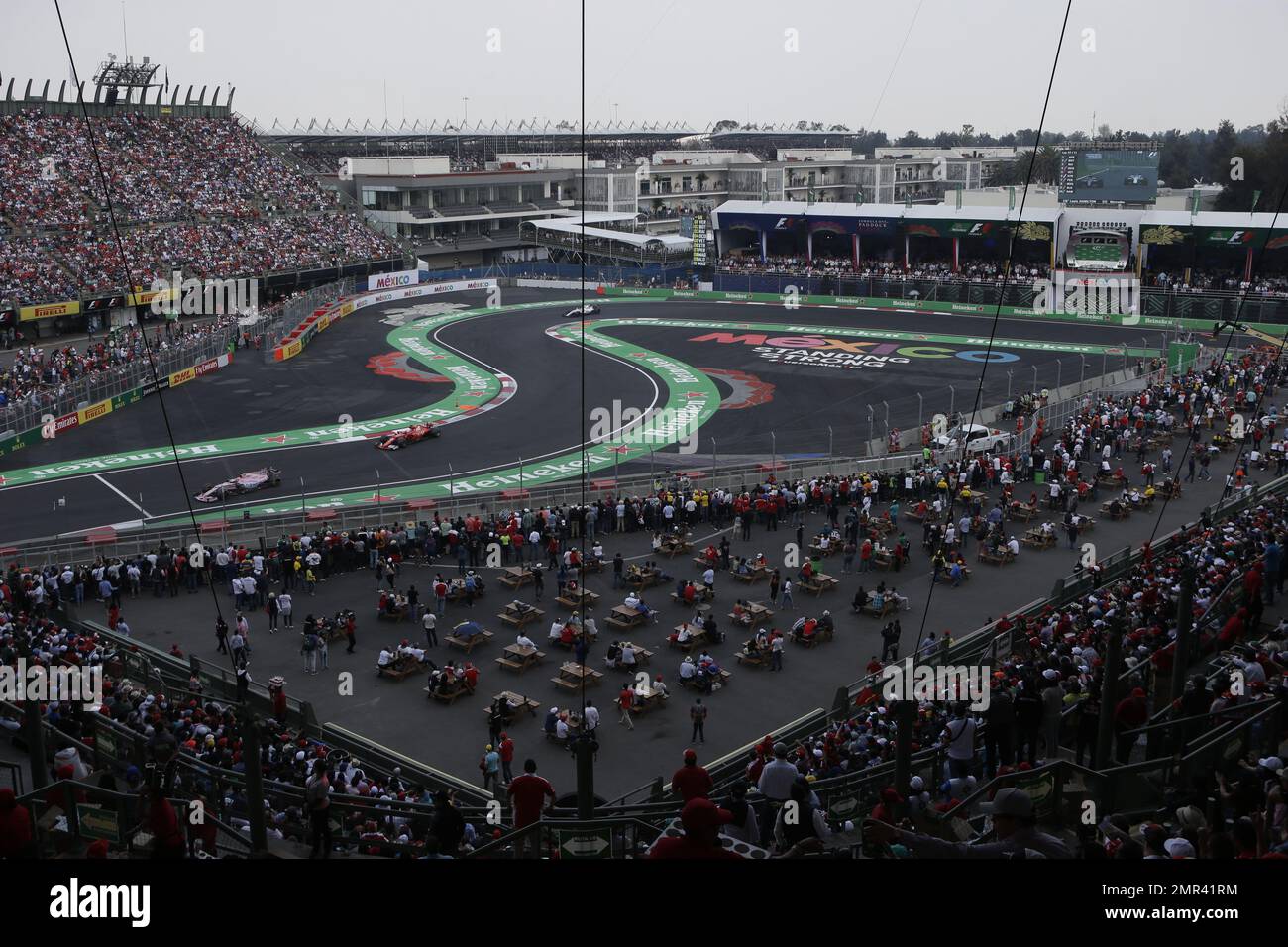 The Hermanos Rodriguez racetrack hosts the Formula One Mexico Grand ...