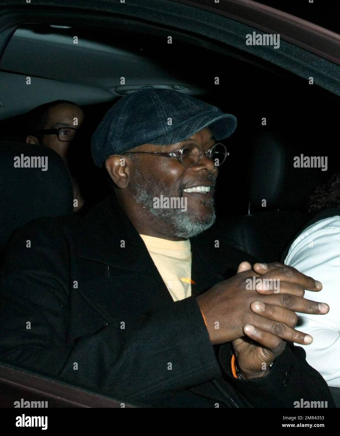 Samuel L. Jackson attends a red carpet event at the Geisha House ...