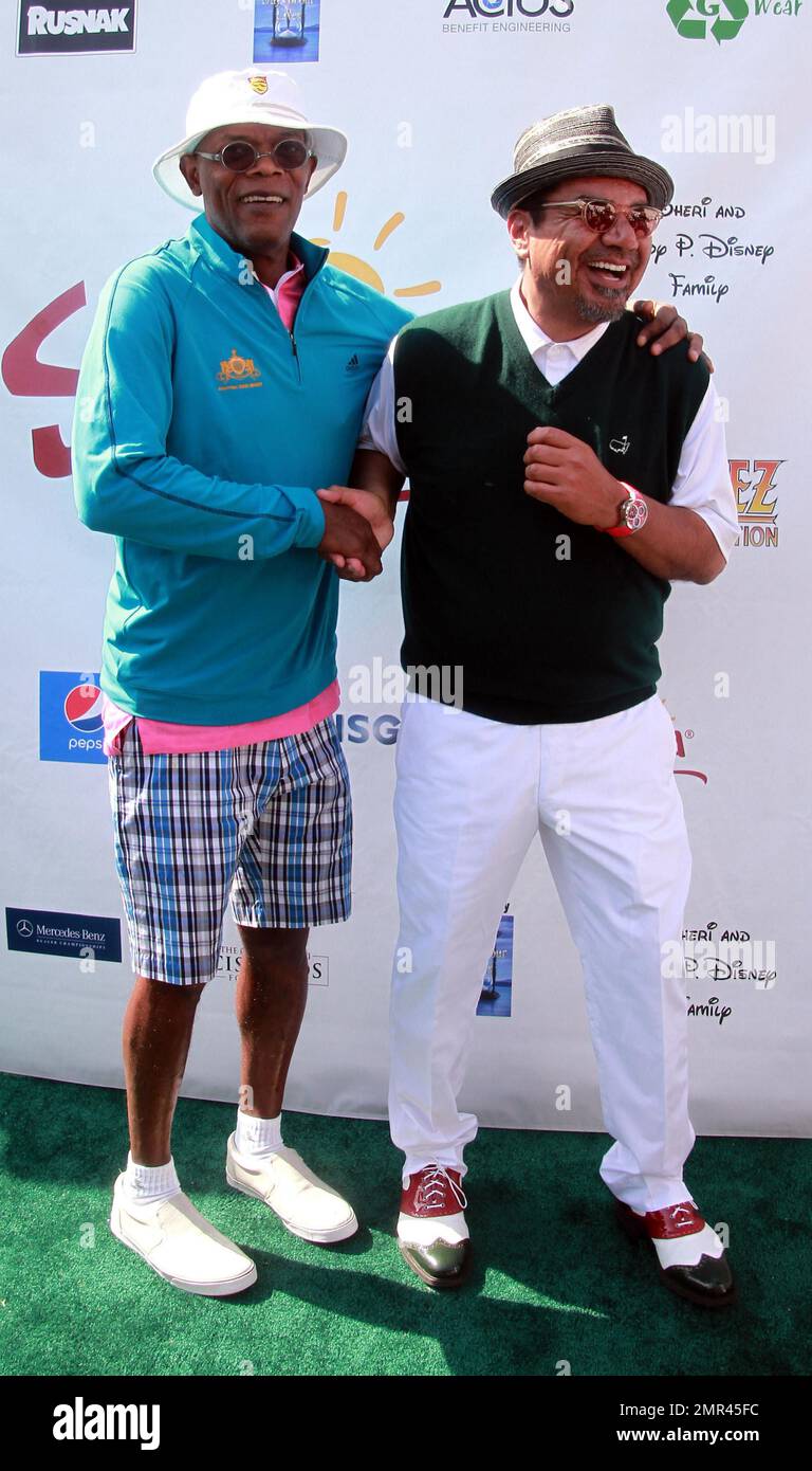 George Lopez, Samuel L. Jackson attends the 7th annual George Lopez ...