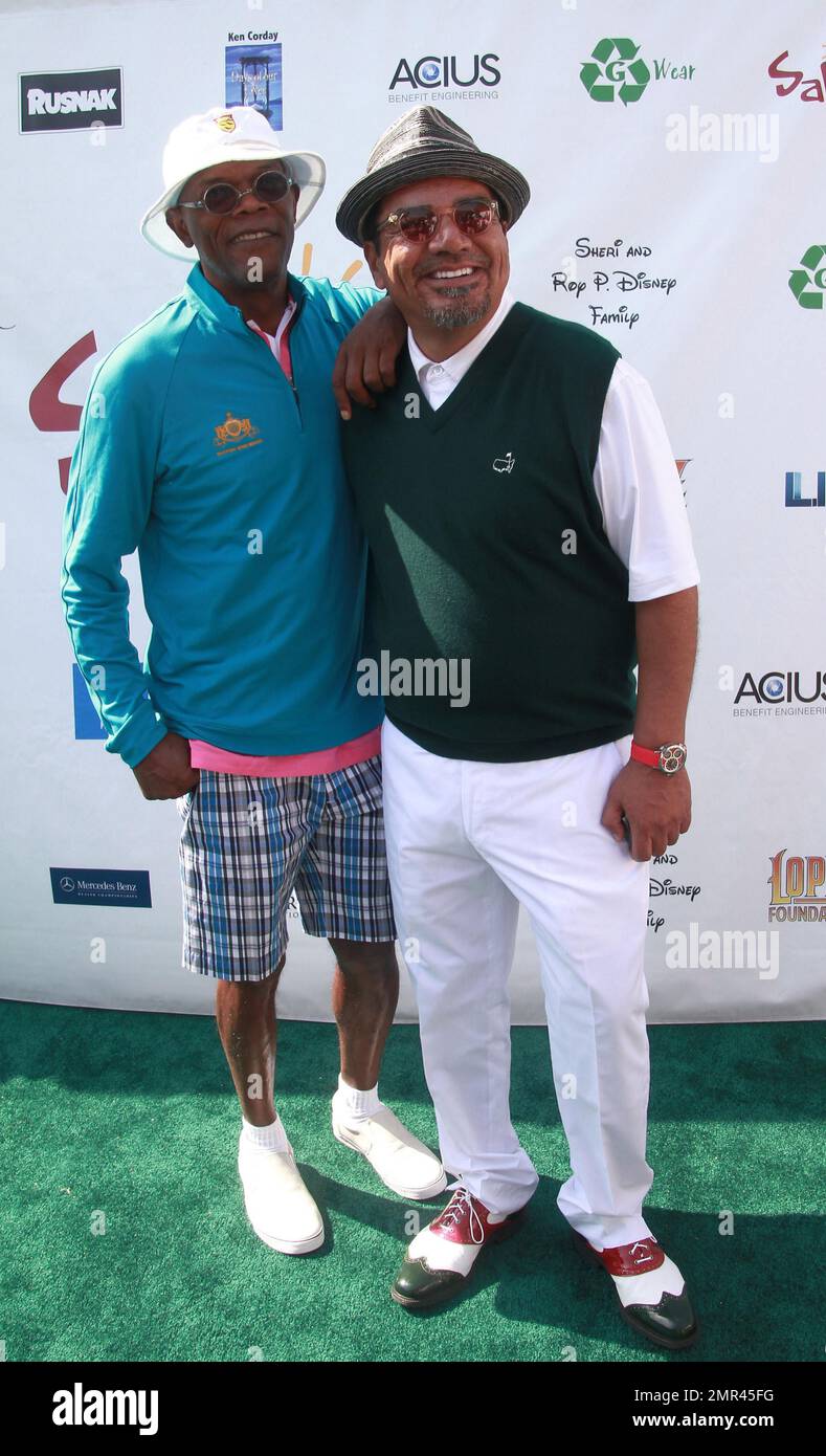 George Lopez, Samuel L. Jackson attends the 7th annual George Lopez ...