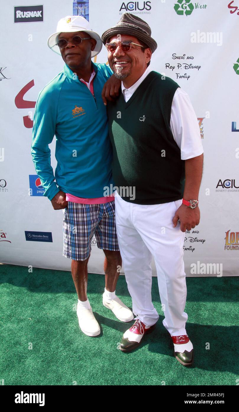 George Lopez, Samuel L. Jackson attends the 7th annual George Lopez ...