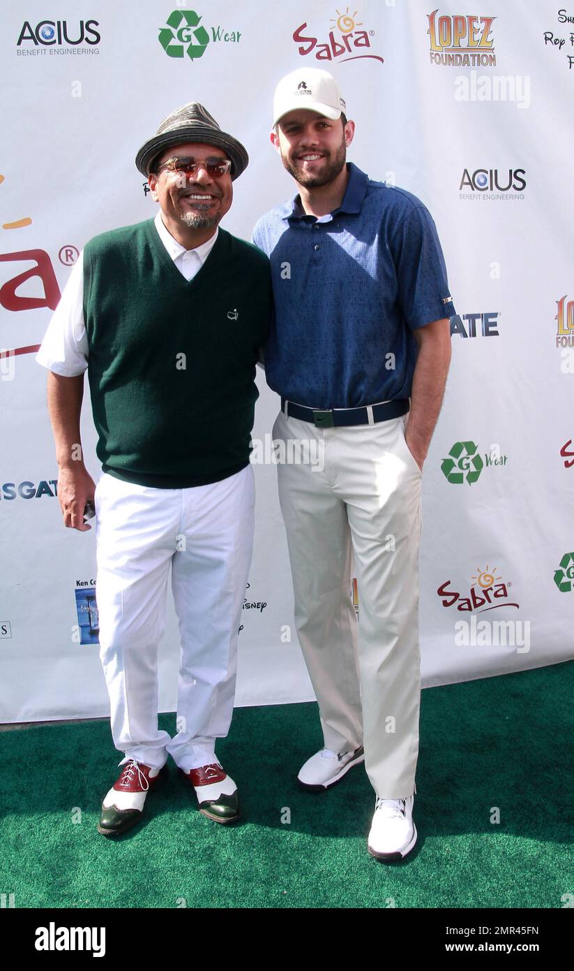 George Lopez, Jordan Farmar attends the 7th annual George Lopez ...