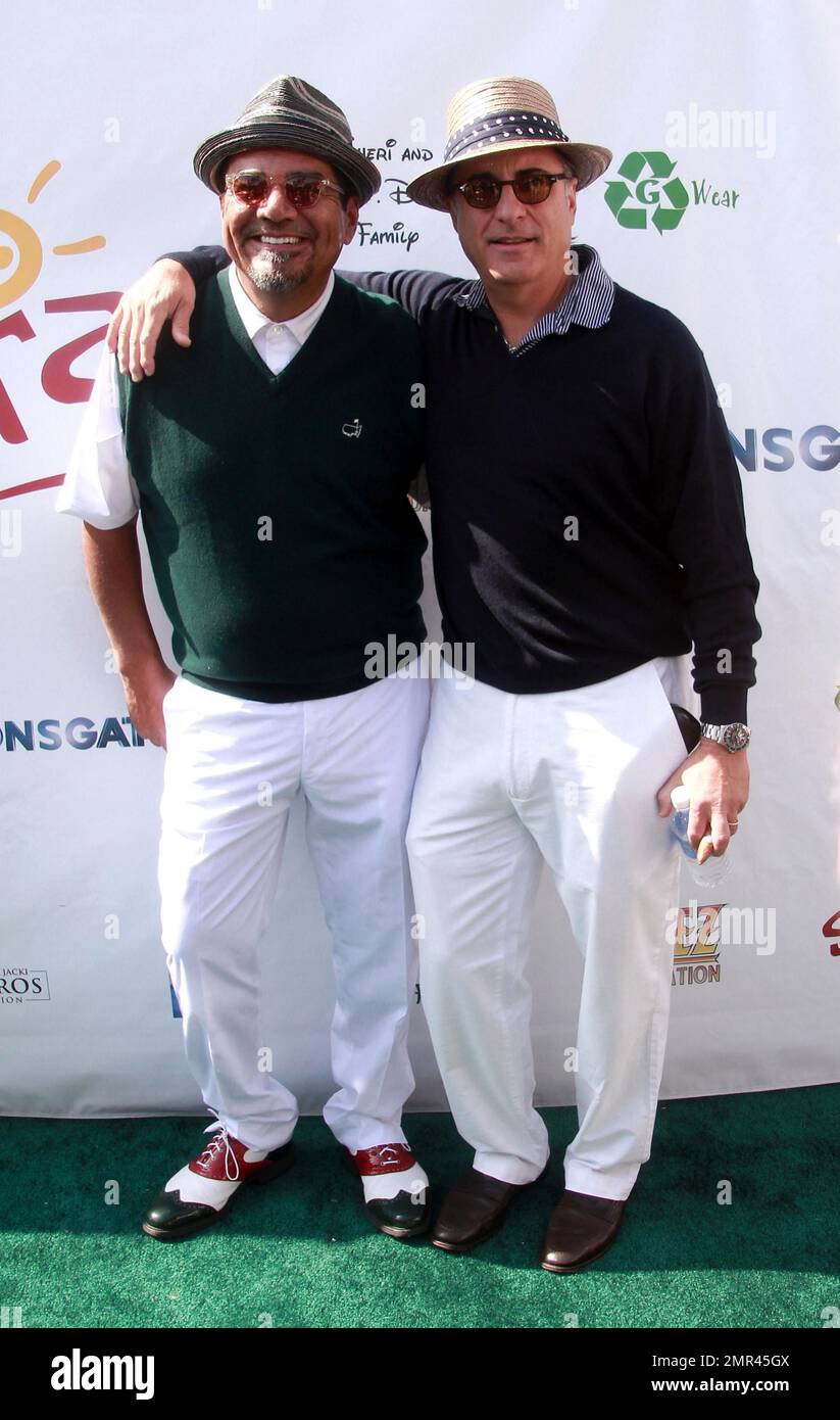 George Lopez, Andy Garcia attends the 7th annual George Lopez Celebrity ...