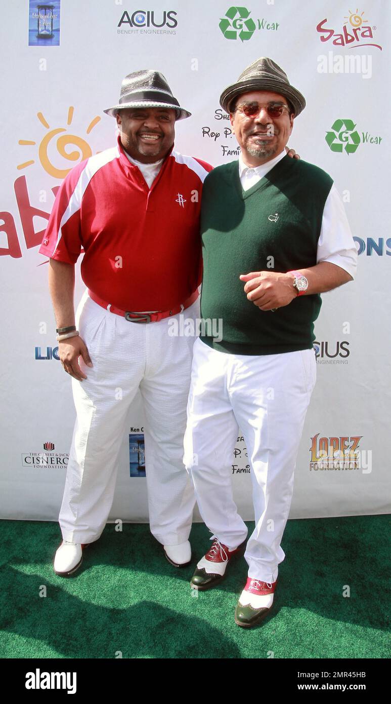 Roland Martin, George Lopez attends the 7th annual George Lopez ...