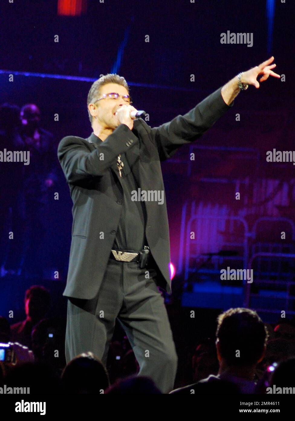 George Michael performs his second sold-out show at Madison Square ...
