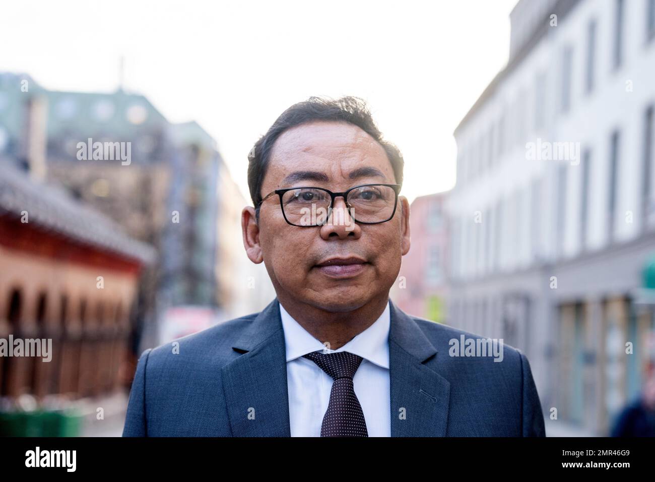 Oslo 20230130.Portrait of Human Rights Minister U Aung Myo Min. Photo ...
