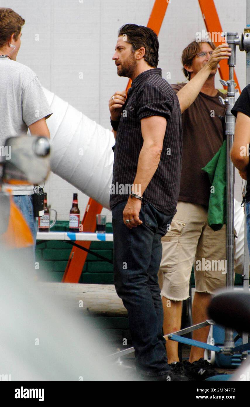 EXCLUSIVE!! Scottish actor Gerard Butler gets a 'bad boy' makeover for ...