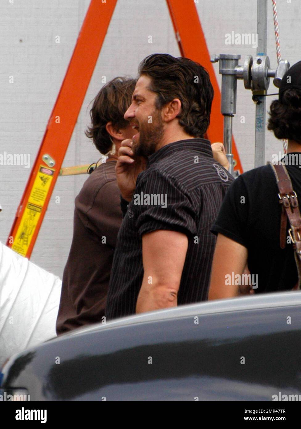 EXCLUSIVE!! Scottish actor Gerard Butler gets a 'bad boy' makeover for ...