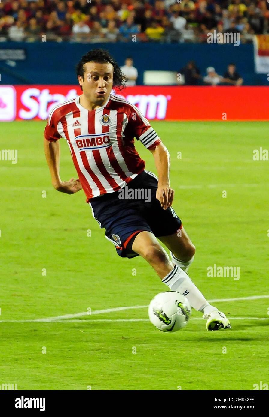 Shakira's boyfriend Gerard Pique (#3) plays with FC Barcelona in its ...