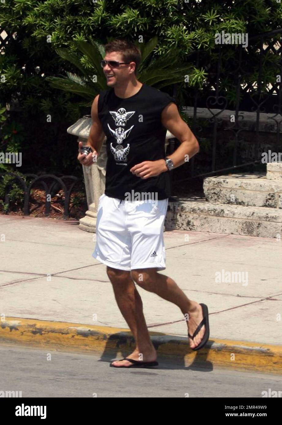 Exclusive!! Steven Gerrard, Alex Curran and friends pose for photos ...