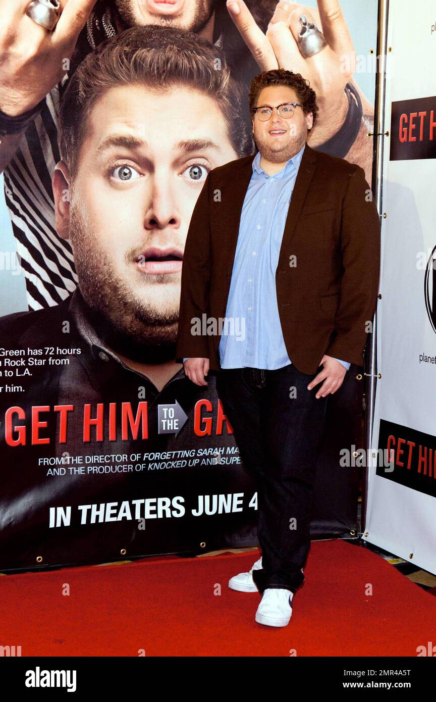- Jonah Hill at a screening of "Get Him To the Greek" at the Planet ...