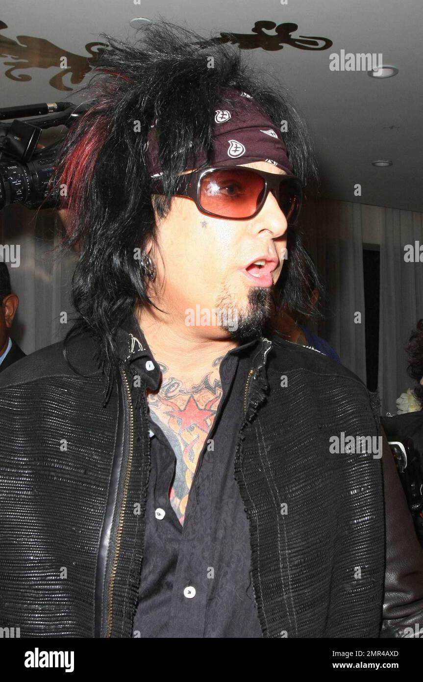 Nikki Sixx at the 4th Annual Sunset Strip Music Festival - Get Stripped ...